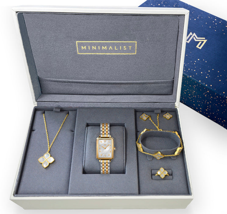 Minimalist - Latifa Watch and Joory Set Gift Box - Premium Designer ...